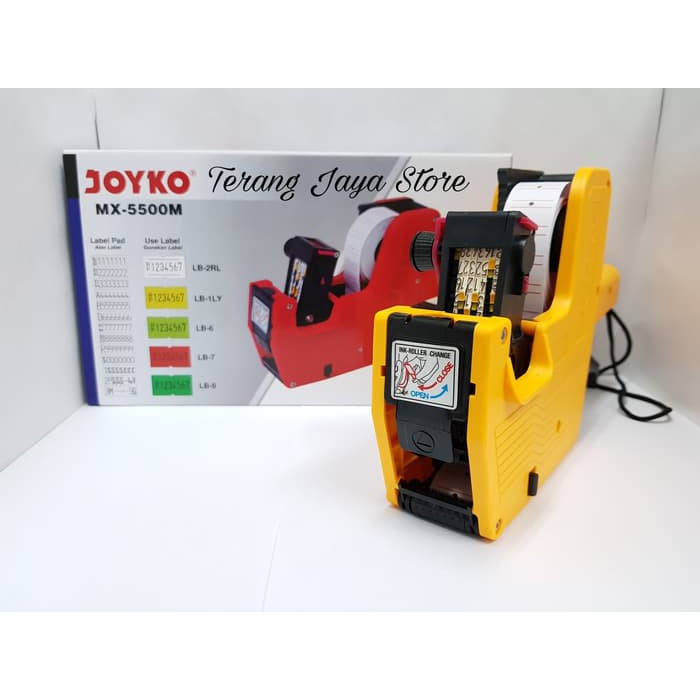 Jual Price Labeller JOYKO MX-5500M Alat Label Harga JOYKO 5500M (Kuning ...