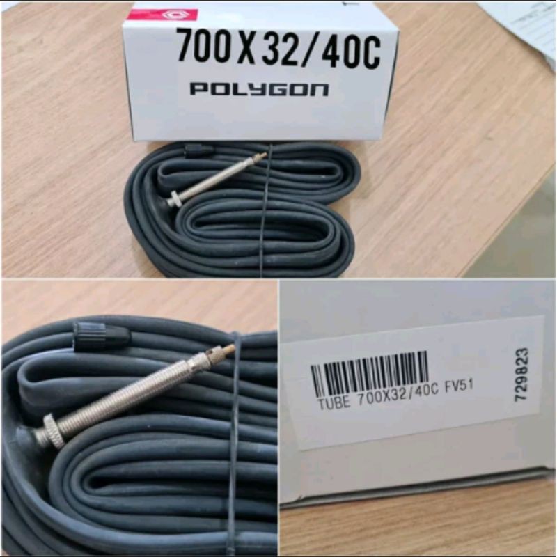 Jual Ban dalam Sepeda Merk Polygon Size Ukuran 700 x 32-40 C tube roadbike Gravel hybrid 700c x ...