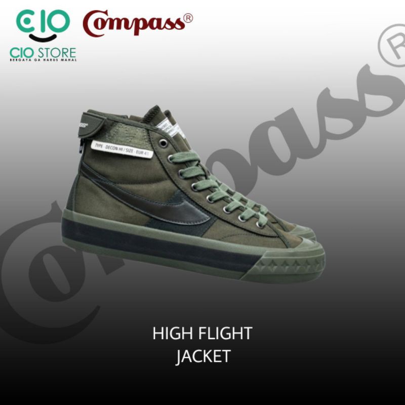 Jual SEPATU COMPASS HIGH FLIGHT JACKET (ORIGINAL) | Shopee Indonesia