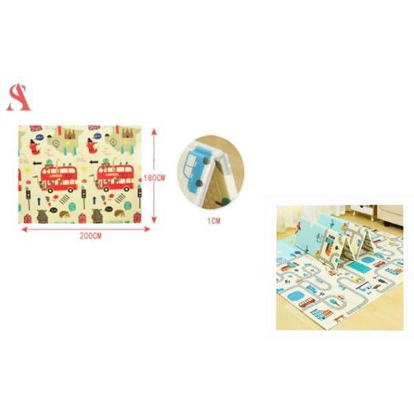 Jual Carpet Tikar Premium Playmat Bayi XPE tebal KARPET ANAK | Shopee ...