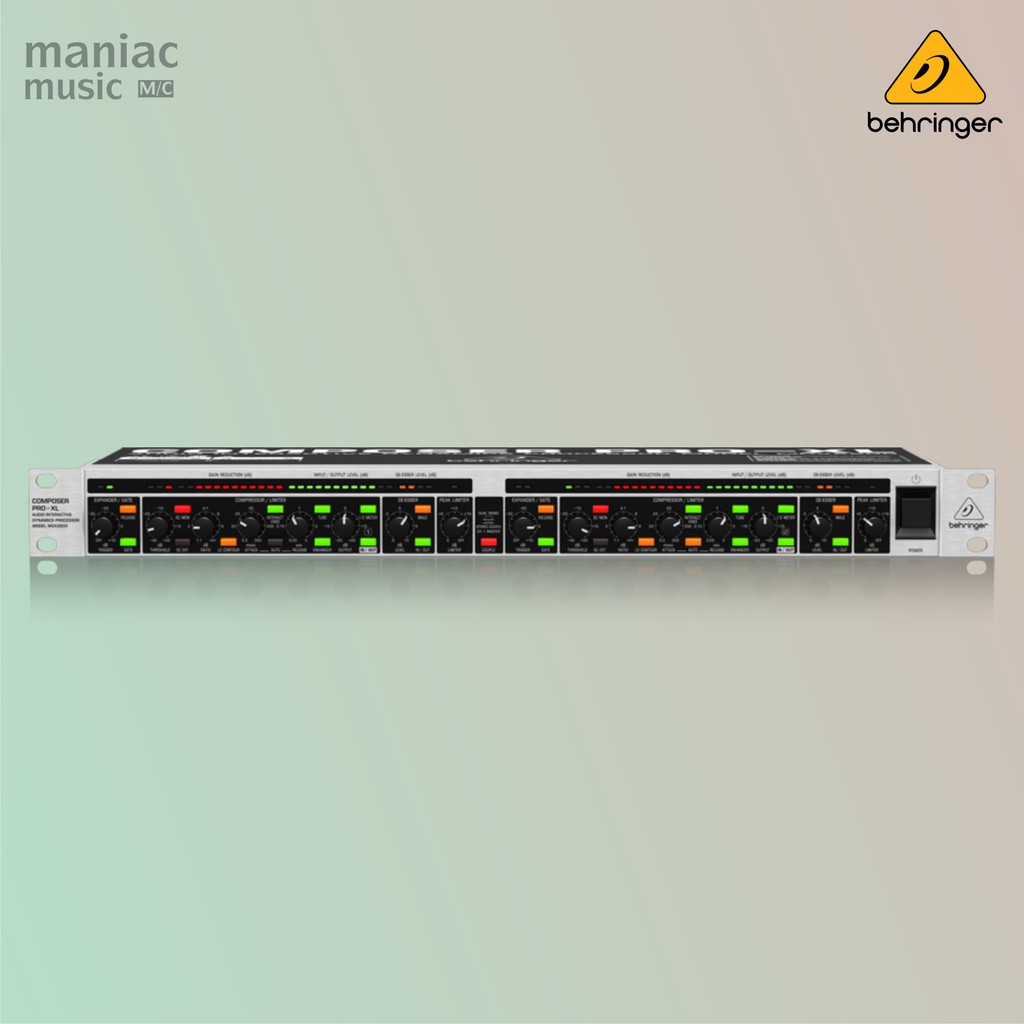 Jual Behringer MDX2600 (Expander, Gate, Compressor, Peak Limiter, De ...