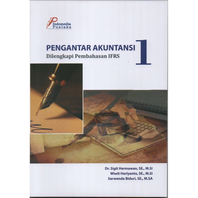 Jual Buku Pengantar Akuntansi 1 Dilengkapi Pembahasan IFRS Sigit ...