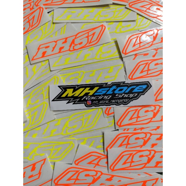 Jual STIKER ORIGINAL RH57 || STIKER PACK || stiker racinghell || stiker ...
