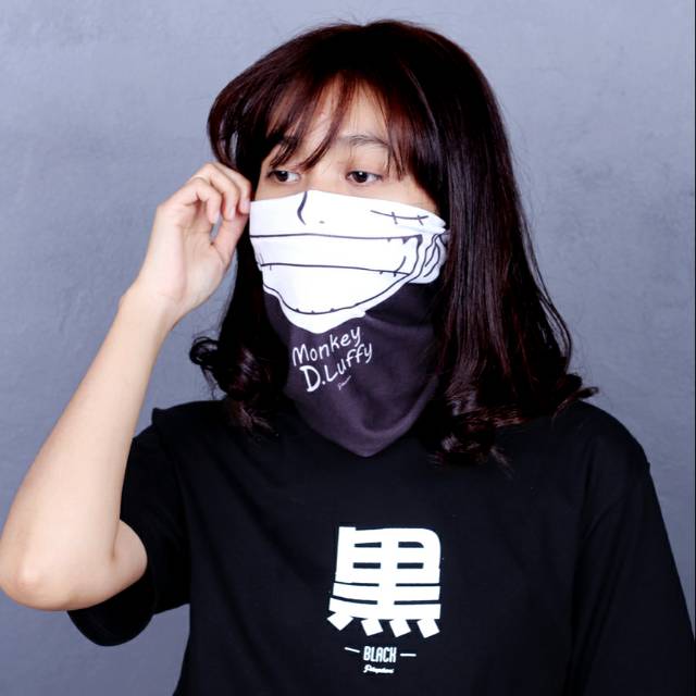 Jual Buff Masker Bandana Anime One Piece Monkey D Luffy Smile | Shopee ...