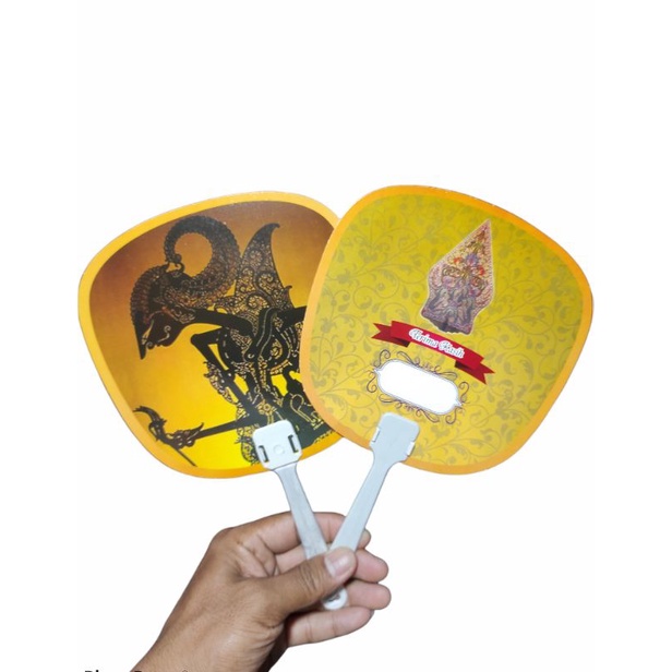 Jual 50pcs souvenir kipas wayang kemasan pelastik | Shopee Indonesia