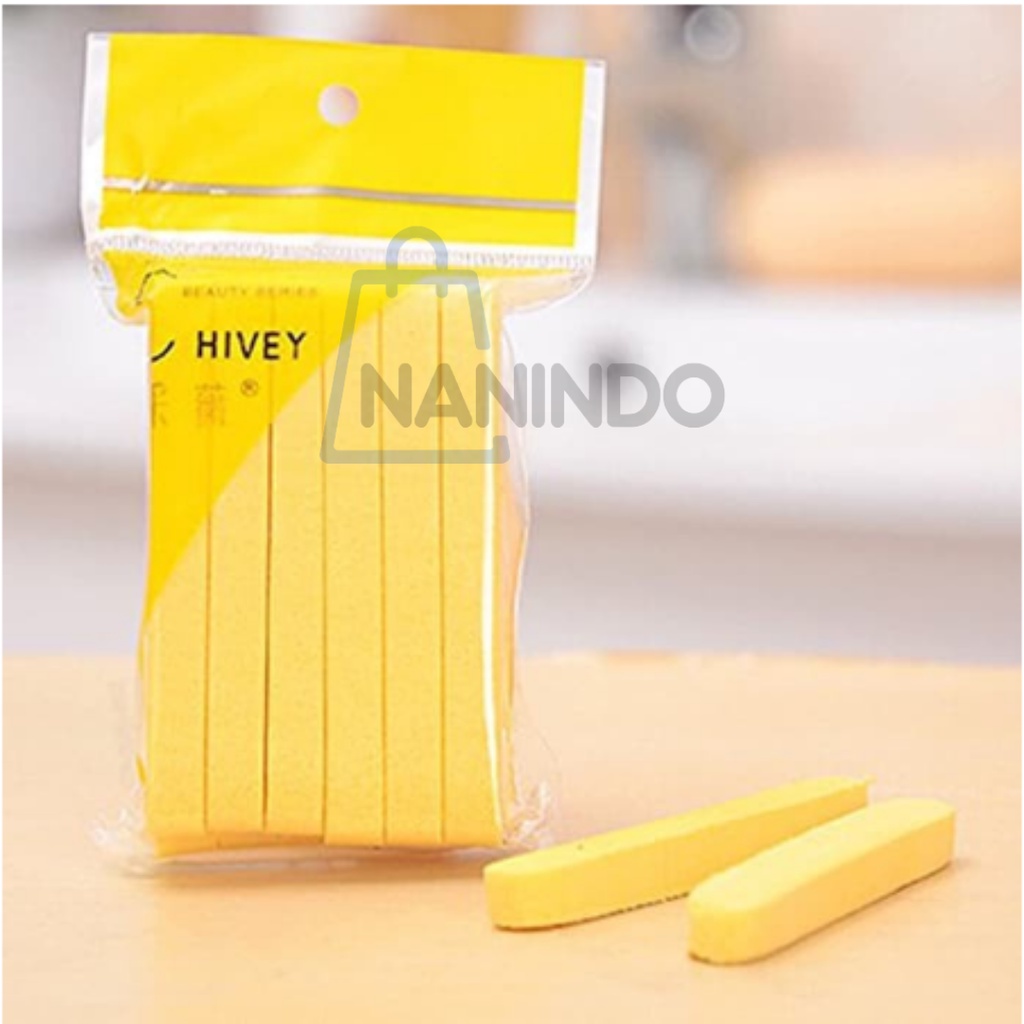 Jual 1 BUNGKUS 12 PCS SPONGE FACIAL STICK / SPONS KENTANG FACIAL ...