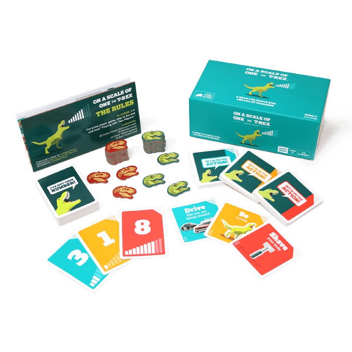 Jual On a Scale of One to T-Rex by Exploding Kittens Board Game ...