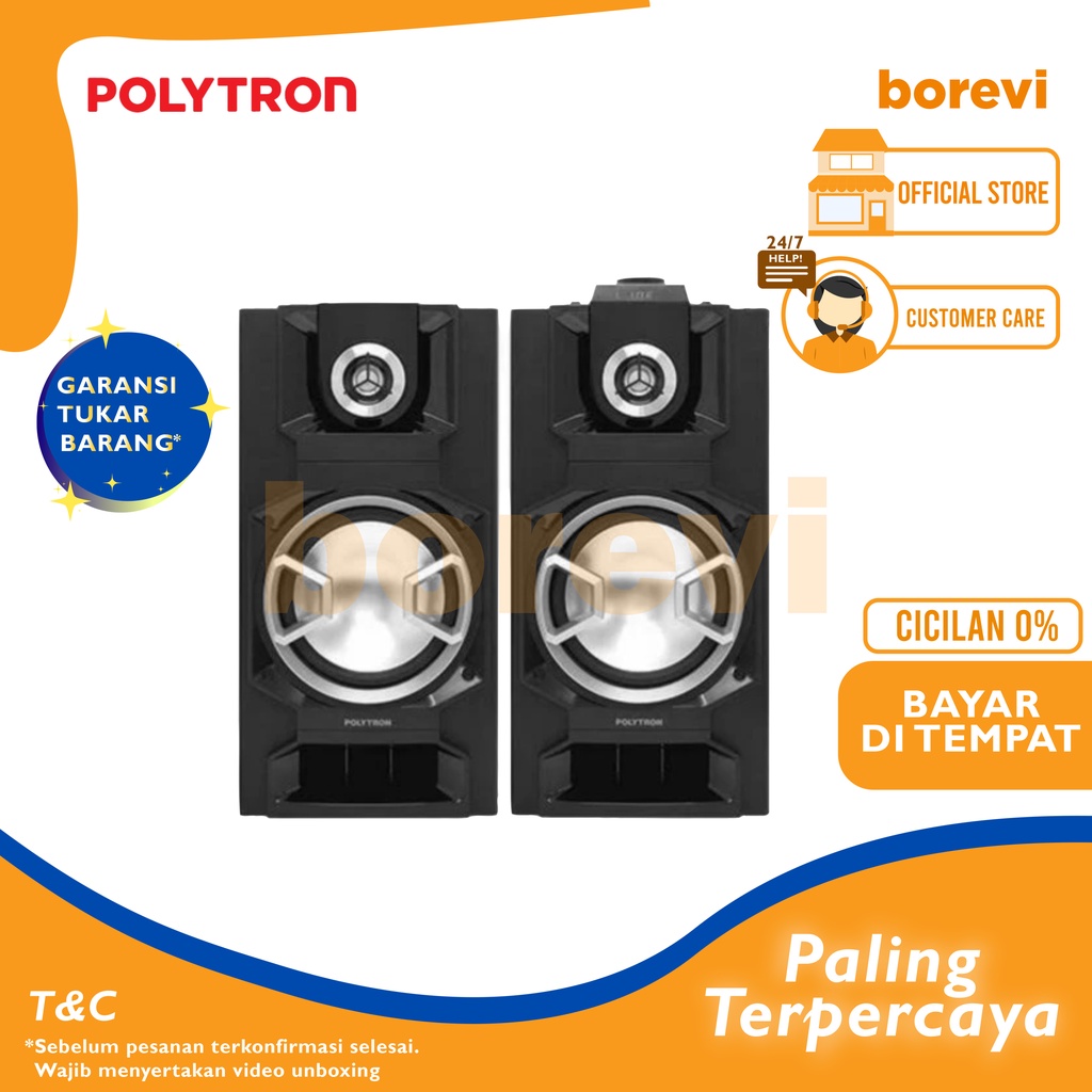 Jual SPEAKER AUDIO POLYTRON PAS 8E12 PAS8E12 USB BLUETOOTH | Shopee ...