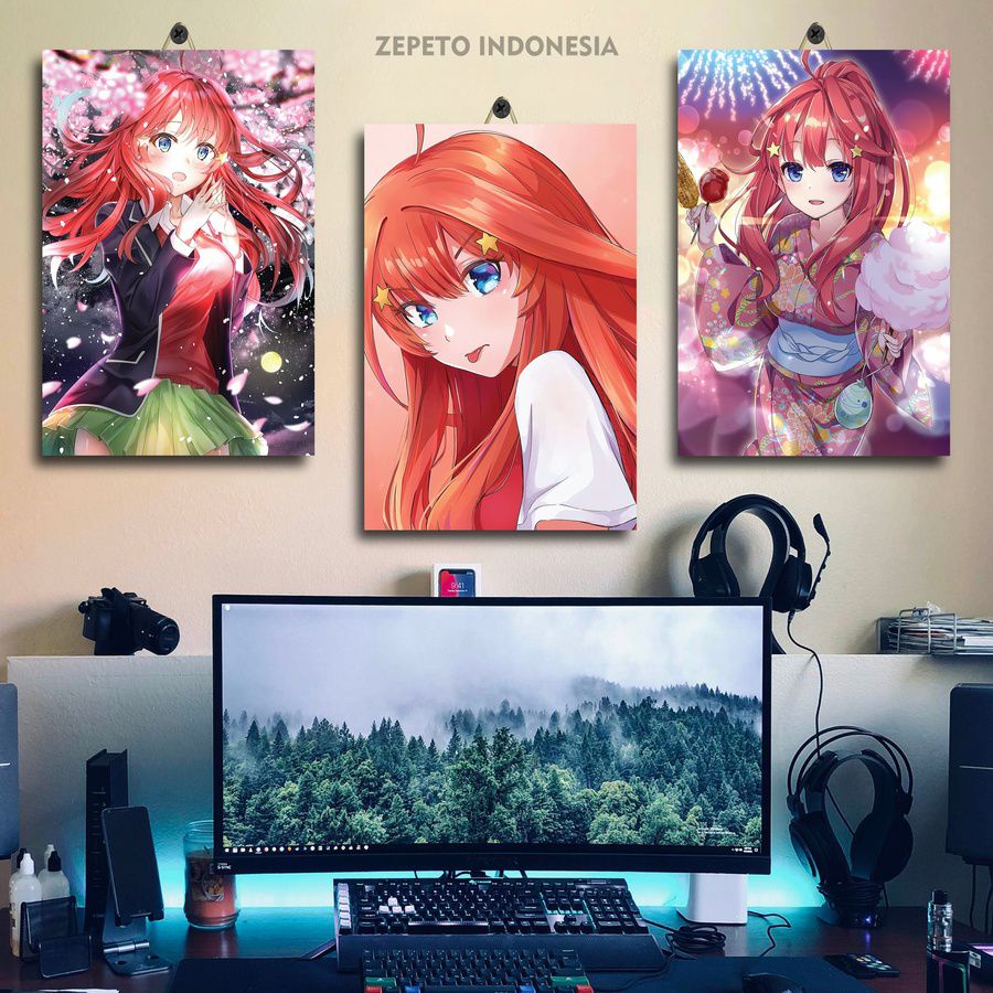 Jual POSTER RUANG ANIME SEIYUU ITSUKI NAKANO GOTOUBUN 20X30 OTIBK/SJETY ...