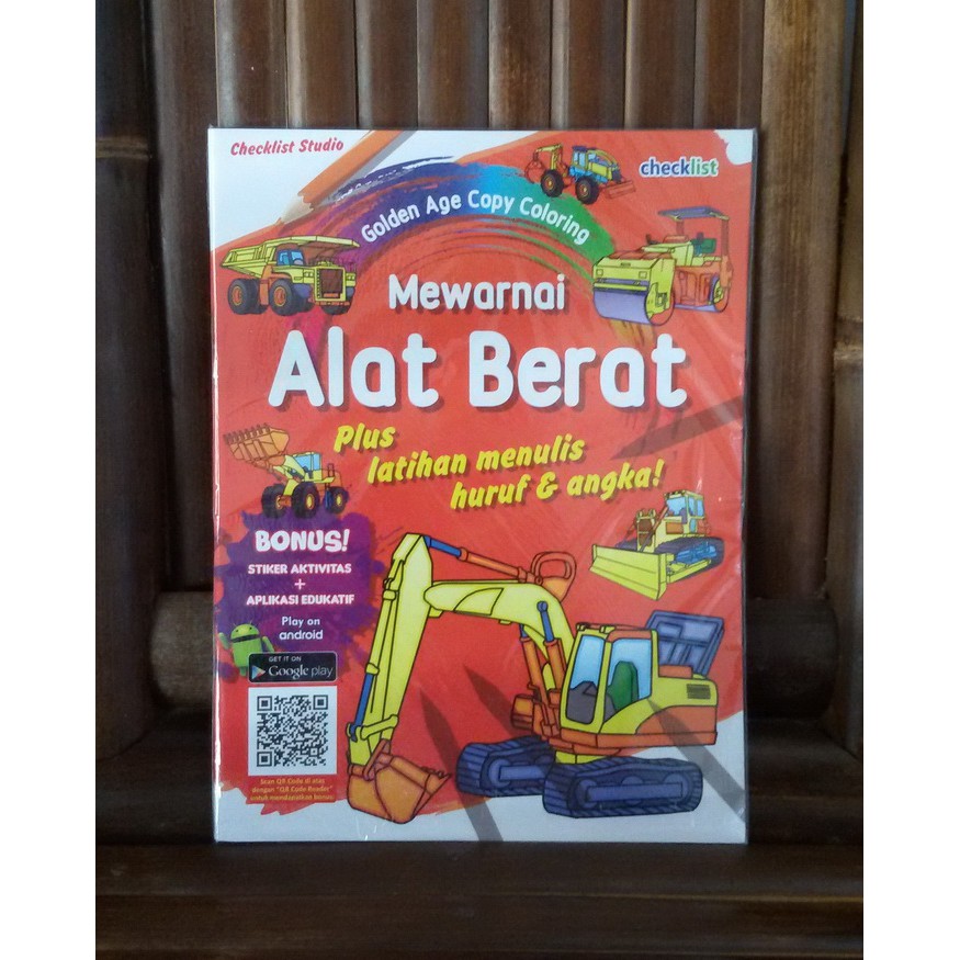 Jual Golden Age Copy Coloring Mewarnai Alat Berat | Shopee Indonesia