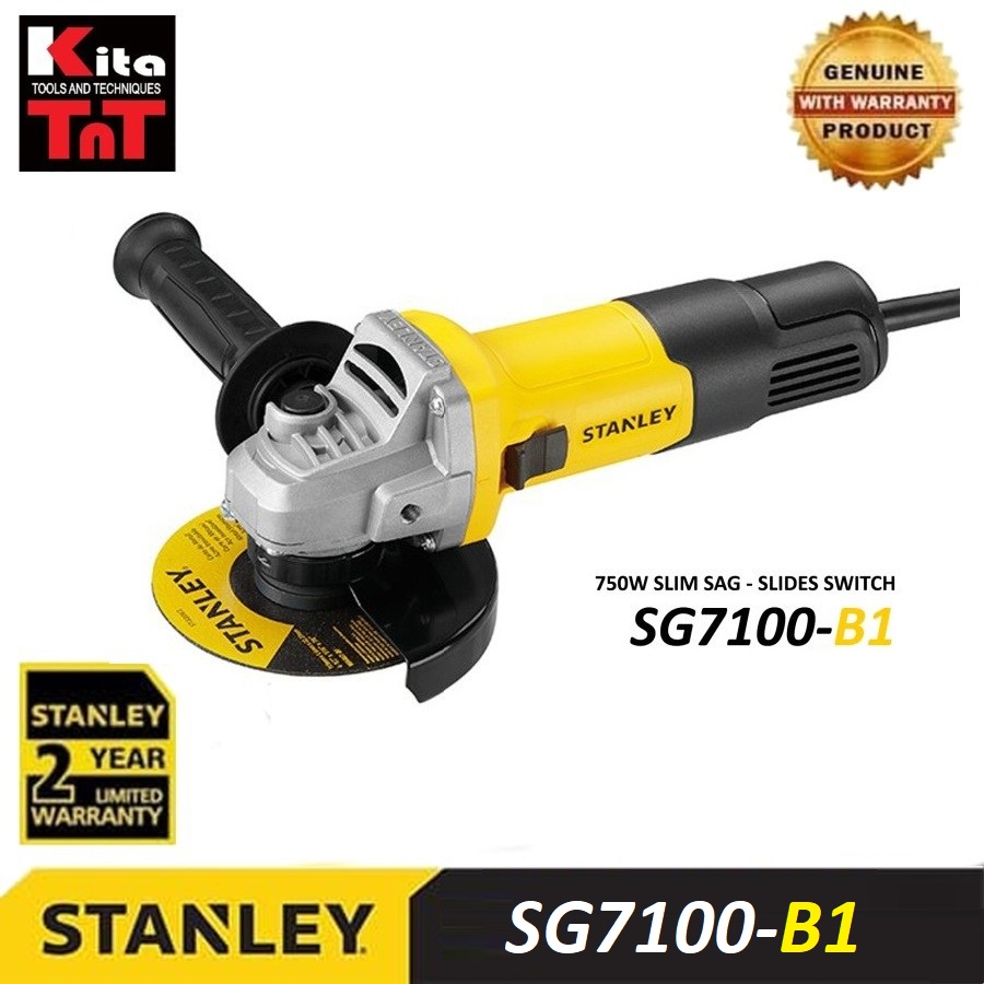Jual STANLEY Gerinda / Gurinda 4 Inch - 100mm - ANGLE GRINDER SG7100-B1 ...