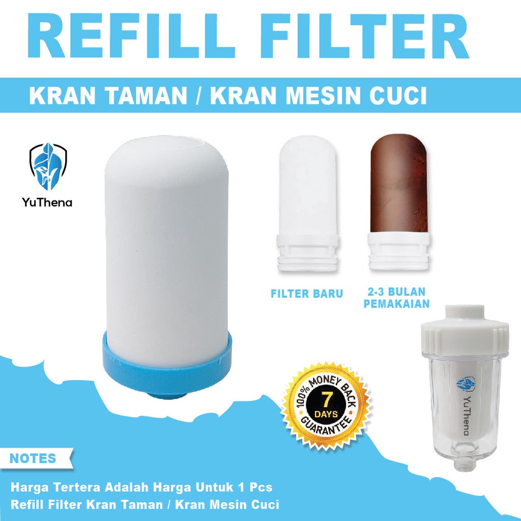 Jual YuThena - Refill Batu Filter Kran Air / Kran Mesin cuci Isi Ulang ...