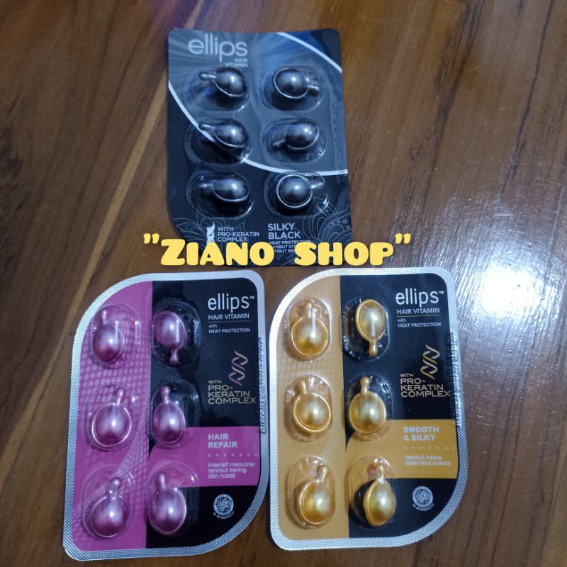 Jual Elips vitamin rambut isi 6 butir | Shopee Indonesia
