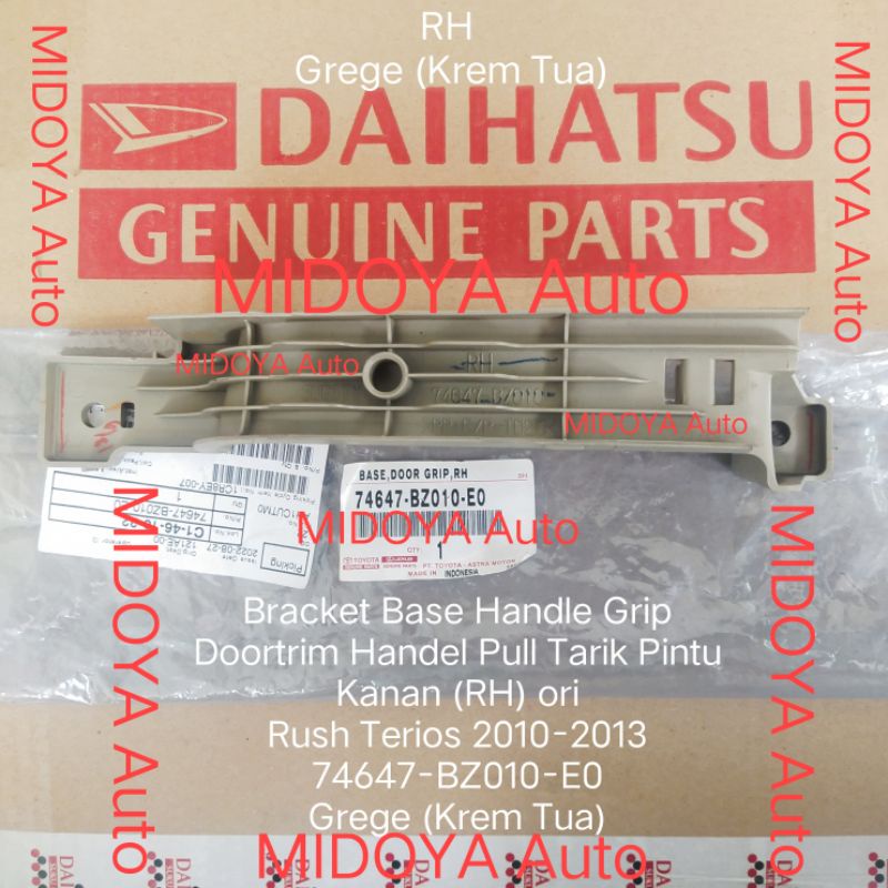 Jual Bracket Base Handle Grip Doortrim Handel Tarik Pintu Rush Terios ...