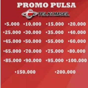 Jual Promo Pulsa Telkomsel Tf dan Reguler | Shopee Indonesia