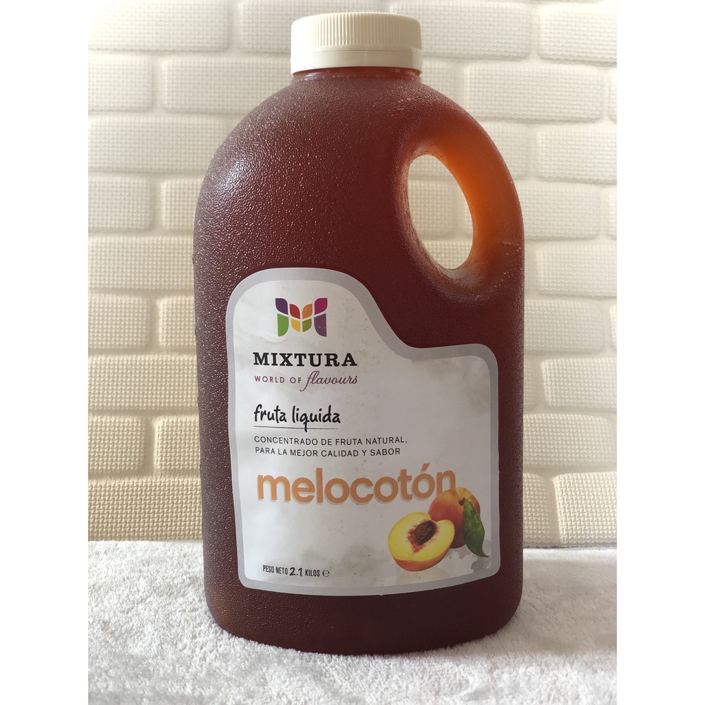 Jual Mixtura Peach Liquid Fruit (2,1 Kg) - Untuk campuran semua minuman ...