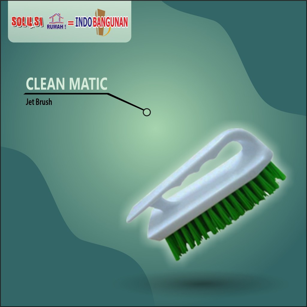 Jual CLEAN MATIC - JET BRUSH/ SIKAT KAMAR MANDI | Shopee Indonesia