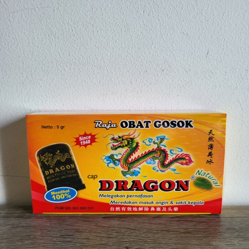 Jual Menthol Dragon H1 @5gr 1 box isi 12 pcs | Shopee Indonesia