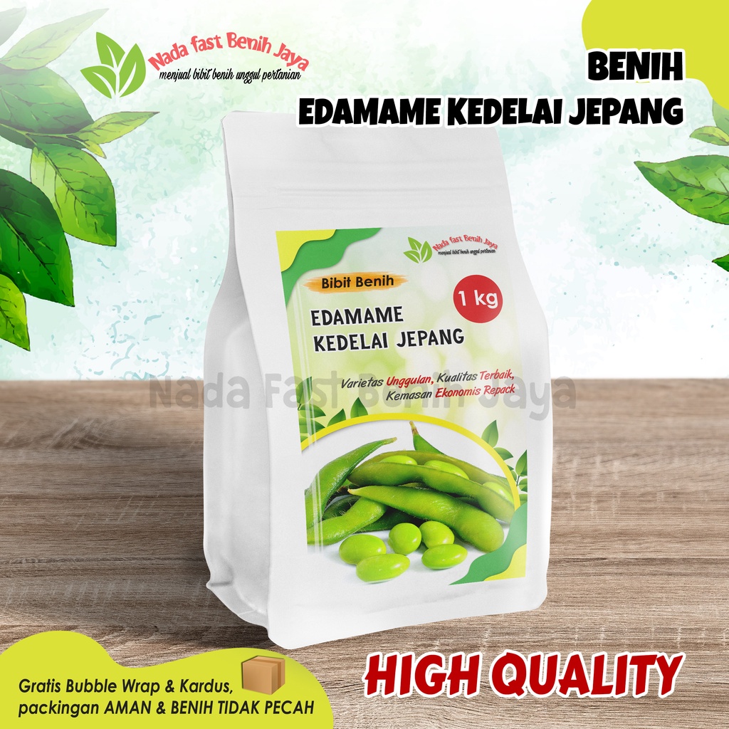 Jual Nada fast benih jaya - Bibit kedelai Edamame 1 Kg / bibit kedelai ...