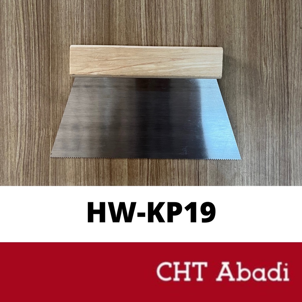 Jual Kape Stainless 19 cm / Side Scraper / sekrap stainless / kepi ...