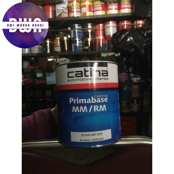 Jual CAT PU CATINA SILVER MET 1D4 Repack | Shopee Indonesia