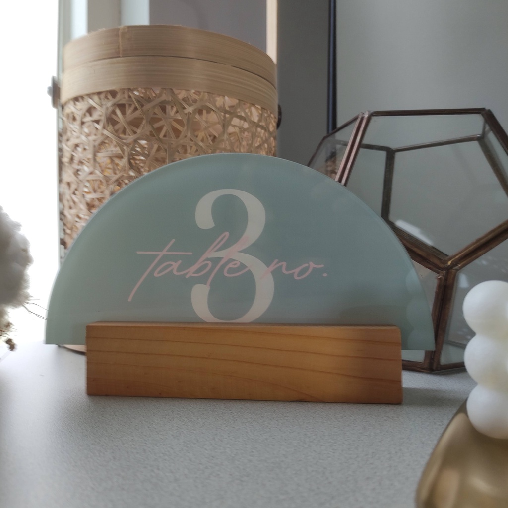 Jual NOMOR MEJA / PROPERTI FOTO NOMOR MEJA / STANDEE NOMOR MEJA / NOMOR ...