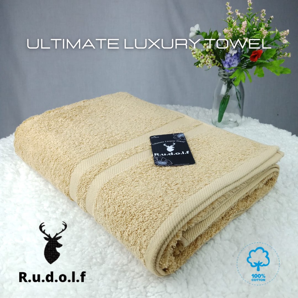 Jual Handuk Polos HITAM Mandi Dewasa Tebal Premium Hotel RUDOLF FORESTA ...