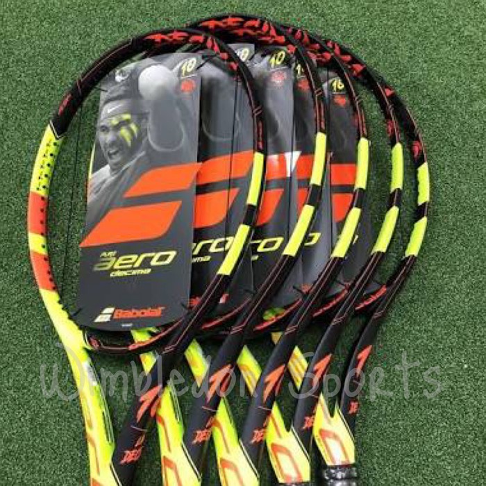 Jual raket Tenis BABOLAT PURE AERO DECIMA / Babolat Nadal | Shopee ...