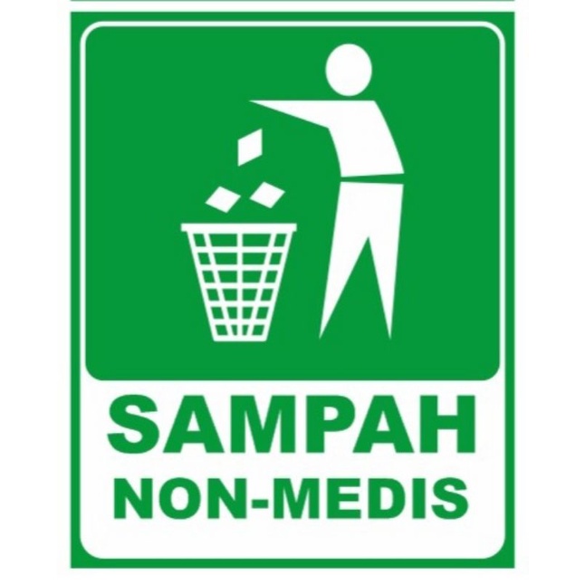 Jual STIKER TEMPAT SAMPAH,STIKER SAMPAH KERING, SAMPAH MEDIS | Shopee ...