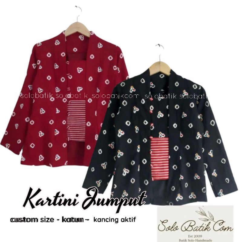 Jual BATIK KUTUBARU JUMPUTAN SOLO ASLI / ATASAN BATIK WANITA | Shopee ...