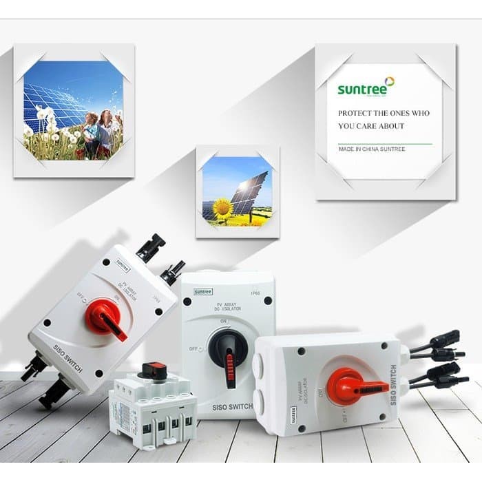 Jual Saklar Panel Surya 1200VDC - 4P DC PV Isolator Outdoor Enclosure ...