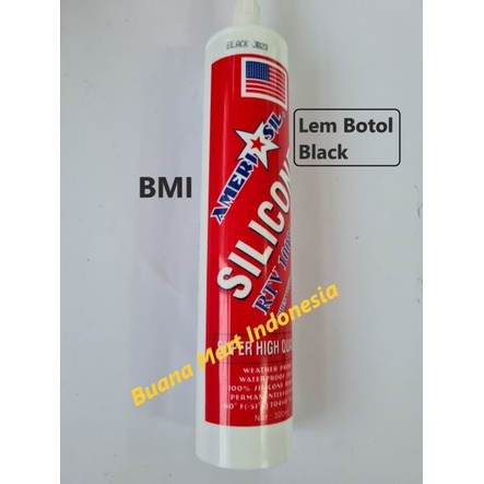 Jual Lem Botol Amerisil | Lem Kaca 300ml | Lem Silicone | Lem Sealant ...