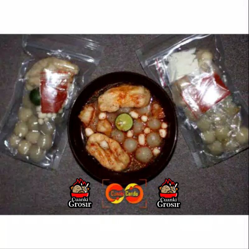 Jual PAKET CUANKI INSTAN KOMPLIT / CUANKIE CANDU BANDUNG | Shopee Indonesia