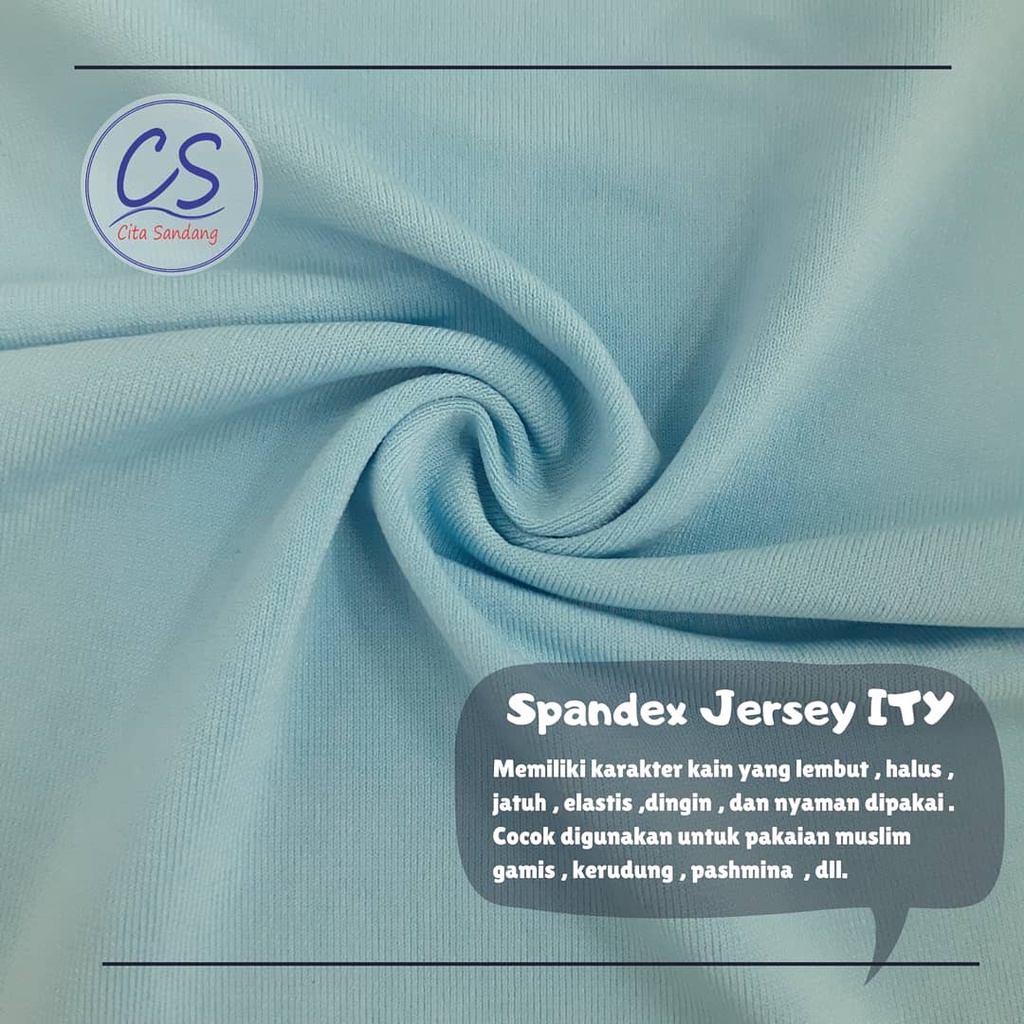 Jual 1 KG KAIN SPANDEX JERSEY ITY/JERSEY KOREA POLOS PREMIUM | Shopee ...