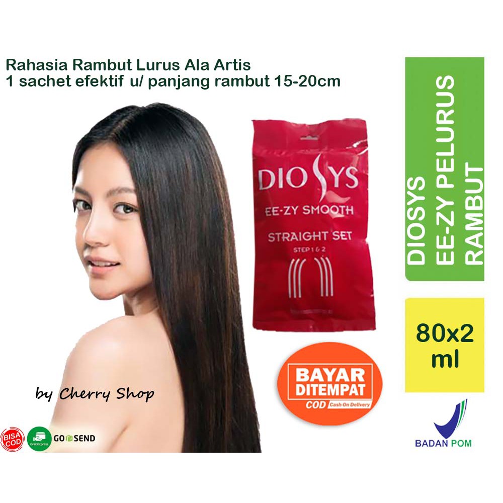 Jual [READY] [PELURUS RAMBUT 80ML] DIOSYS Y2000 Hair Straightening ...