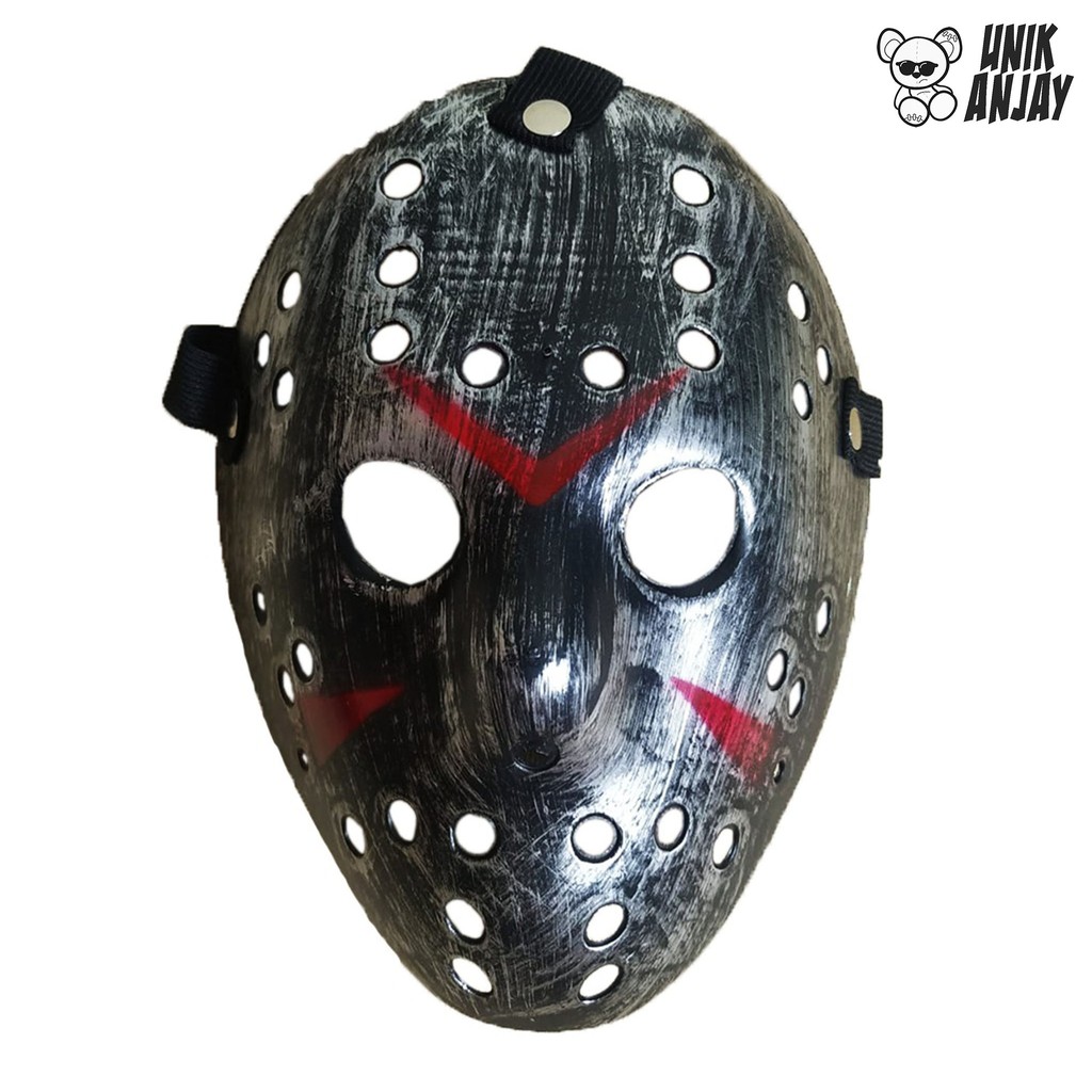 Jual Topeng Halloween / Halloween Mask - Jason (Silver) | Shopee Indonesia