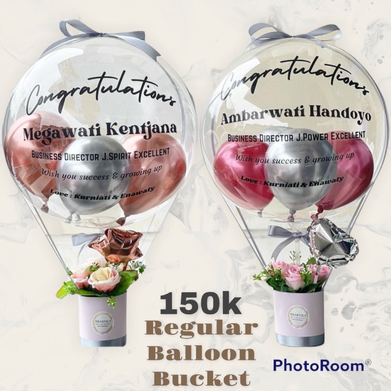 Jual [READY JAKARTA 1HARI JADI] Buket Balon Balloon Bucket Balon Bunga ...