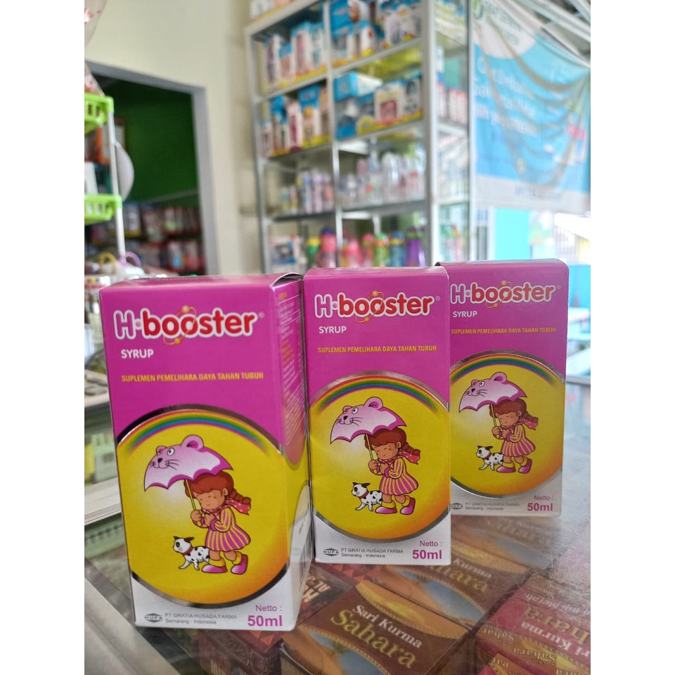 Jual H-BOOSTER 60ML/ Multivitamin Anak/ Daya Tahan Tubuh Anak | Shopee ...