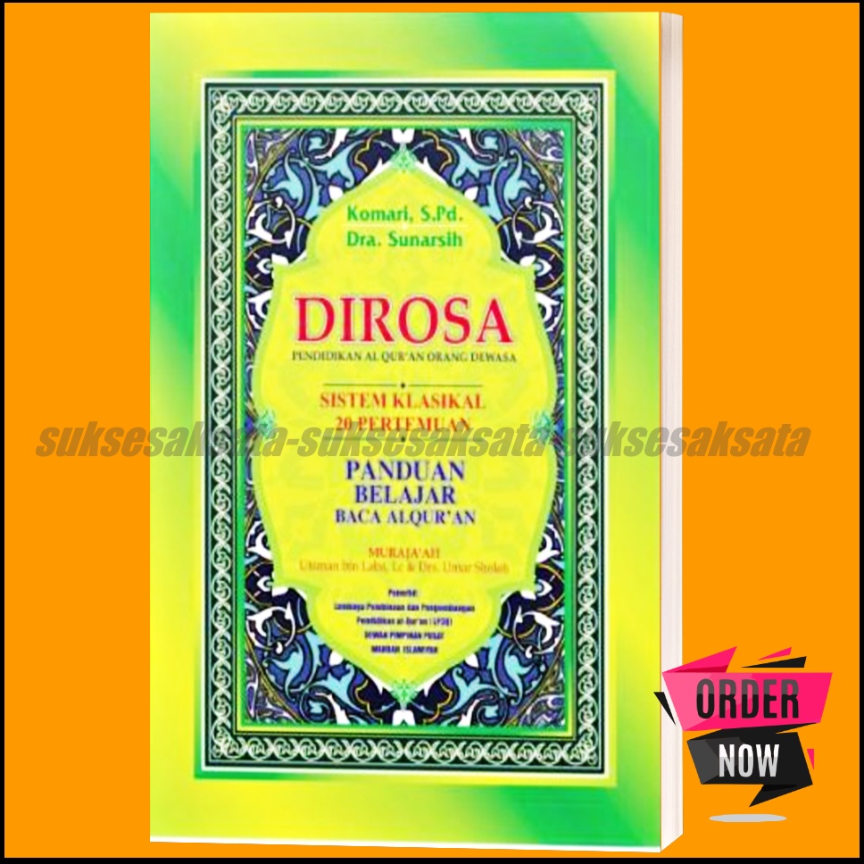 Jual dirosa pendidikan al quran orang dewasa | Shopee Indonesia