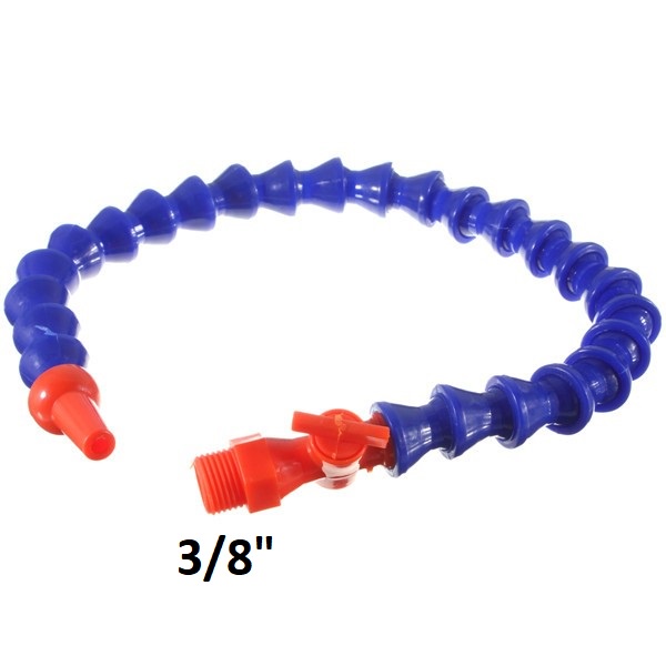 Jual ROUND FLEXIBLE OIL COOLANT HOSE PIPE SELANG OLI EDM 3/8 INCH x 500 ...