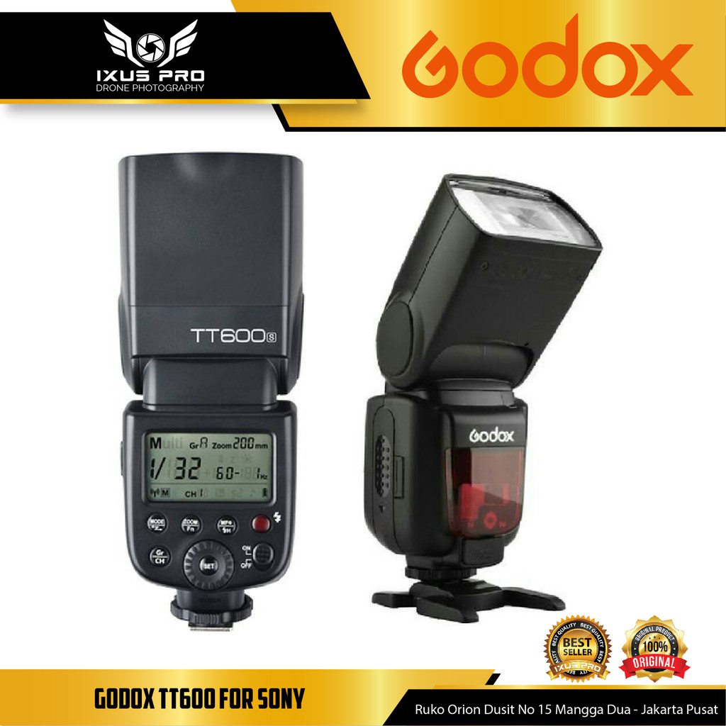 Jual FLASH GODOX TT600 FOR SONY - TT 600 | Shopee Indonesia
