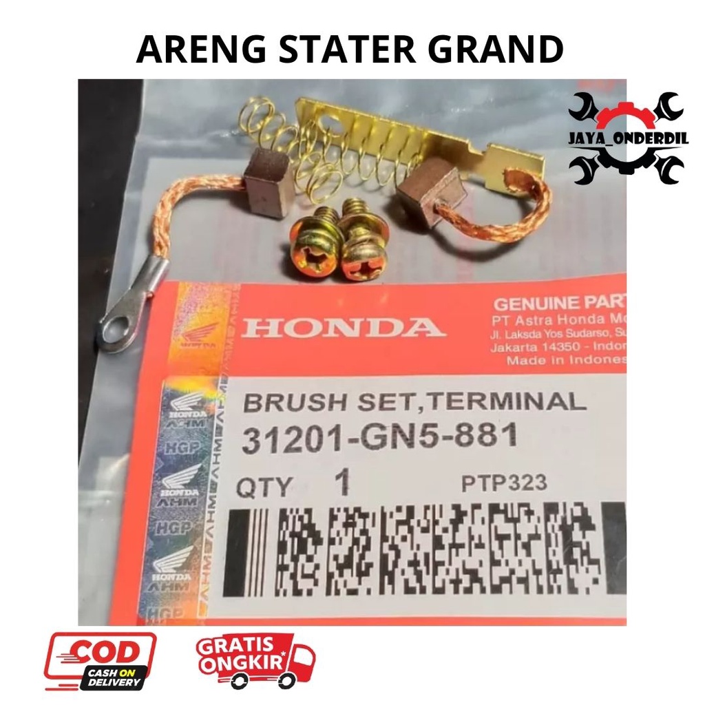 Jual Arang Areng Cool Brush Set Terminal Stater starter Honda Motor ...