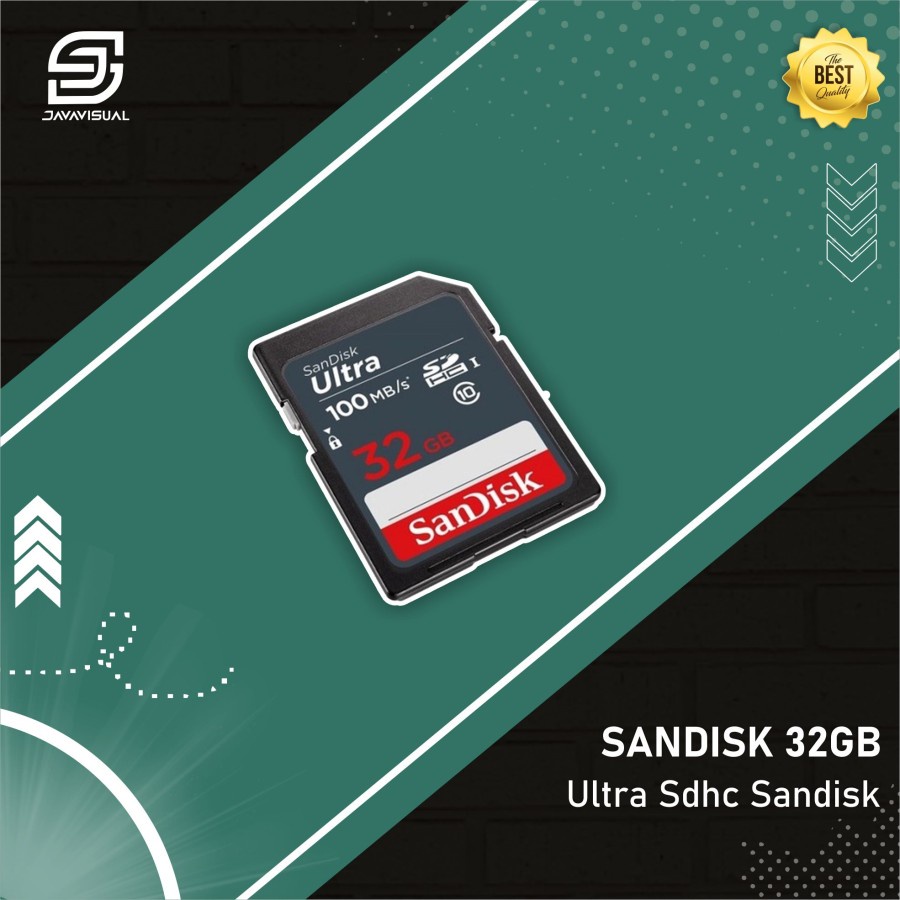 Jual SanDisk Ultra SDHC Card class 10 32GB SD Card - 100Mbps | Shopee ...