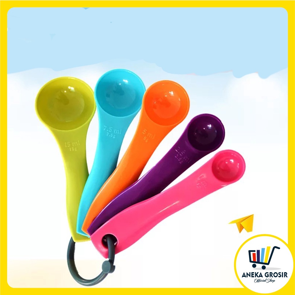 Jual ANEKAGROSIR | SENDOK TAKAR - SENDOK TAKARAN 1 GRAM HINGGA 5 GRAM ...