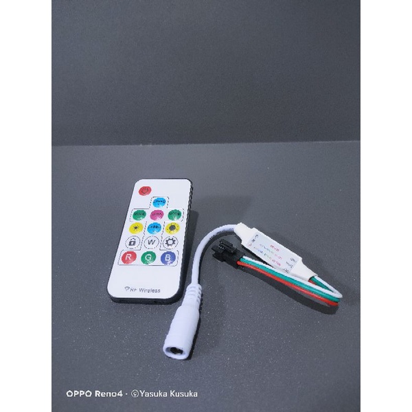 Jual Remote Control RF 21 Keys WS2812B WS2811 LED Strip | Shopee Indonesia