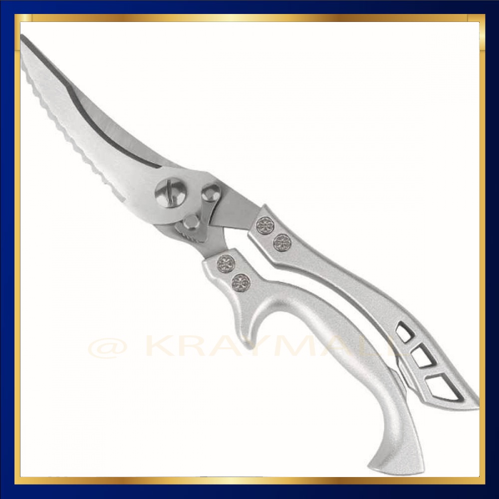 Jual Gunting Dapur Chicken Duck Fish Bone Scissors DP100 | Shopee Indonesia