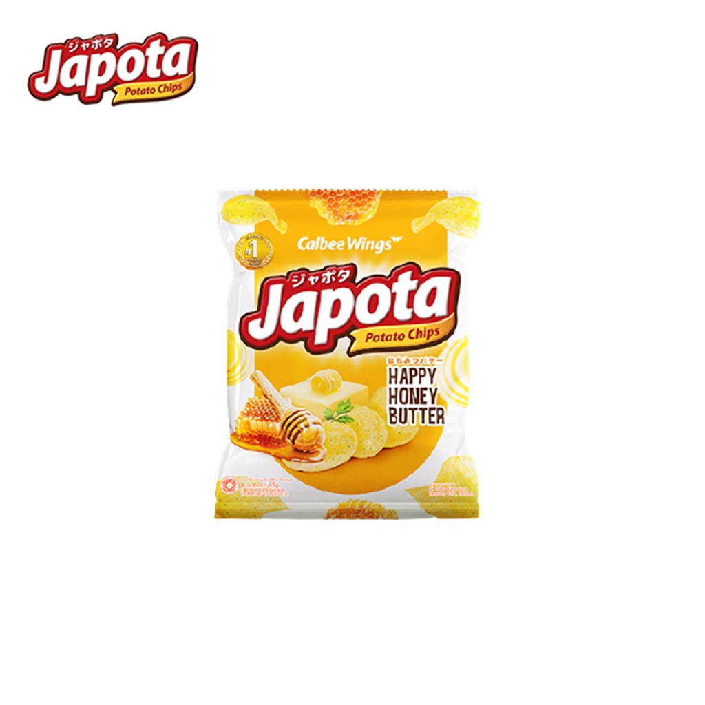 Jual Japota Keripik Kentang Happy Honey Butter 35 gr | Shopee Indonesia