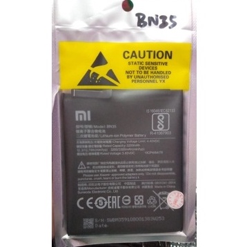 Jual Baterai Xiaomi Redmi 5 Batre BN35 Batere BN 35 | Shopee Indonesia
