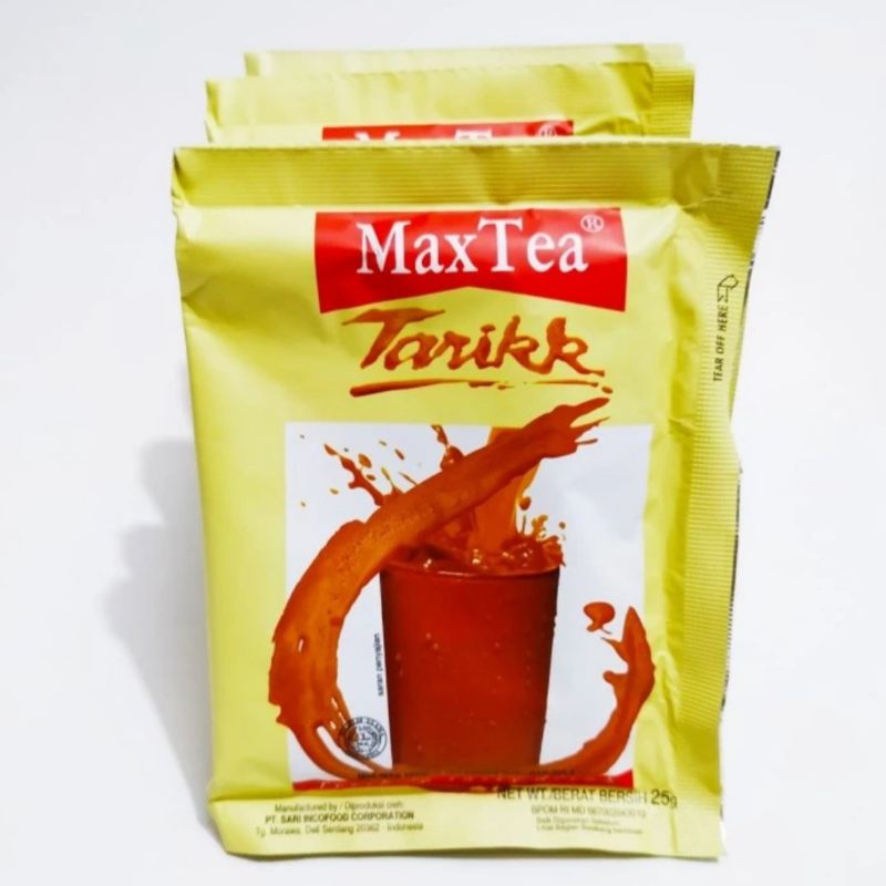 Jual Max Tea Tarikk 10 x 25g | Shopee Indonesia