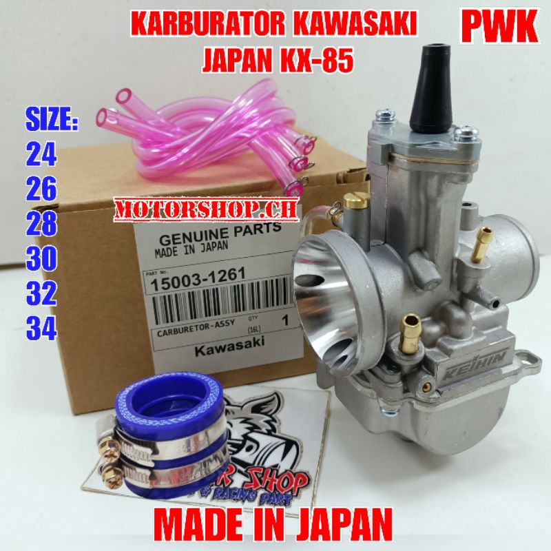 Jual KARBURATOR KARBU PWK 24 26 28 30 32 34 KAWASAKI KX 85 KX85 JAPAN Universal | Shopee Indonesia